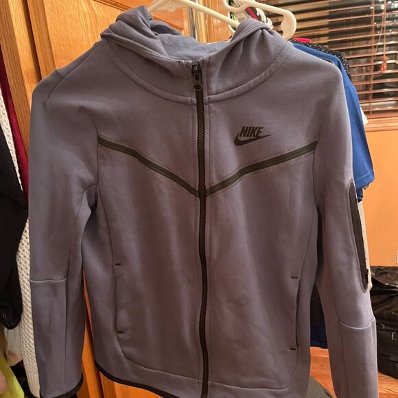 Nike | Shirts & Tops | Blue Nike Tech | Poshmark